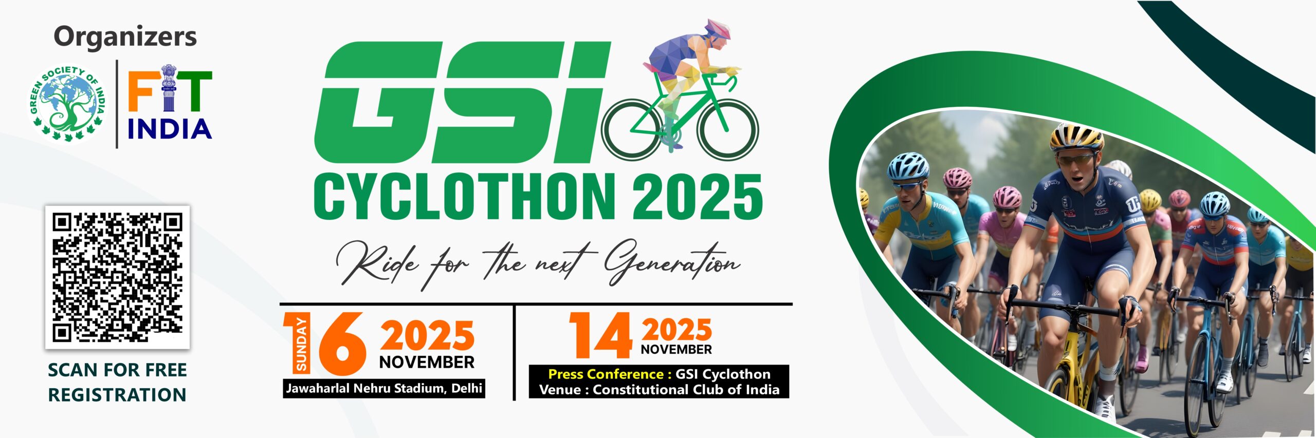 GSI CYCLOTHON 2025 - Green Society of India (GSI)
